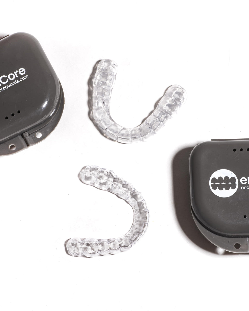 Two Single Layer Hard Custom Night Guard Package – enCore Guards